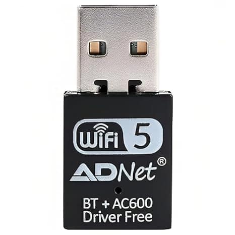 AD Net USB Dual Band WiFi + Bluetooth 5.0 Adapter Computer Accessories Shop